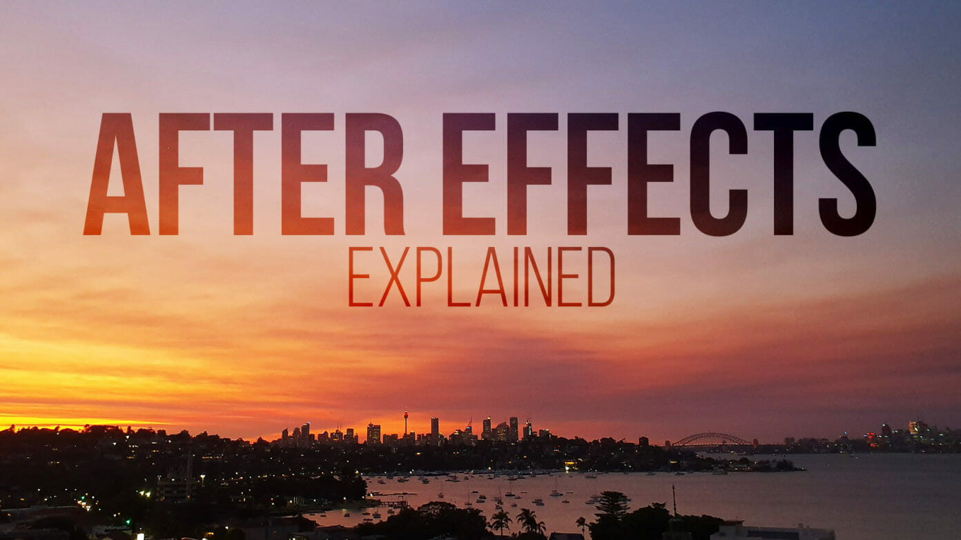 An overview of After Effects for timelapse photographers - Matthew ...